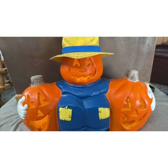 Source Unknown | Holiday | Vintage Paper Magic Group Scarecrow Pumpkin ...